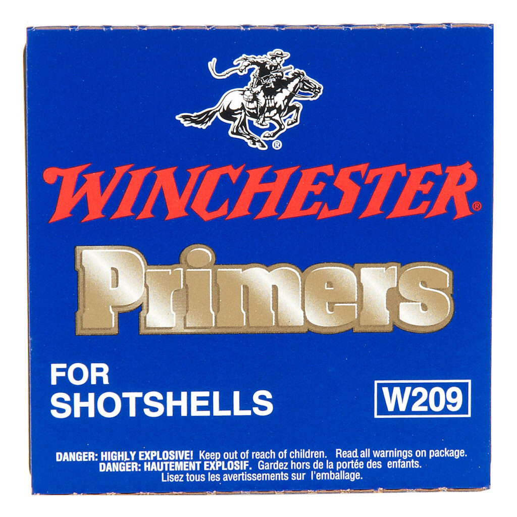 Winchester W209 Shotgun Primers - 209 Primers Glock